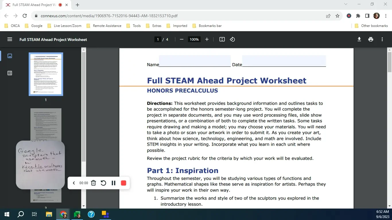 Full Steam ahead project