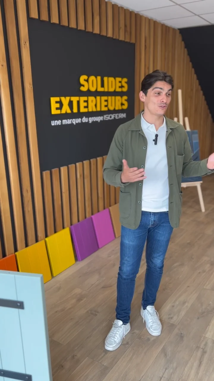 Visite guidée de l'Atelier-Showroom ISOFERM France (Solides Extérieurs ...