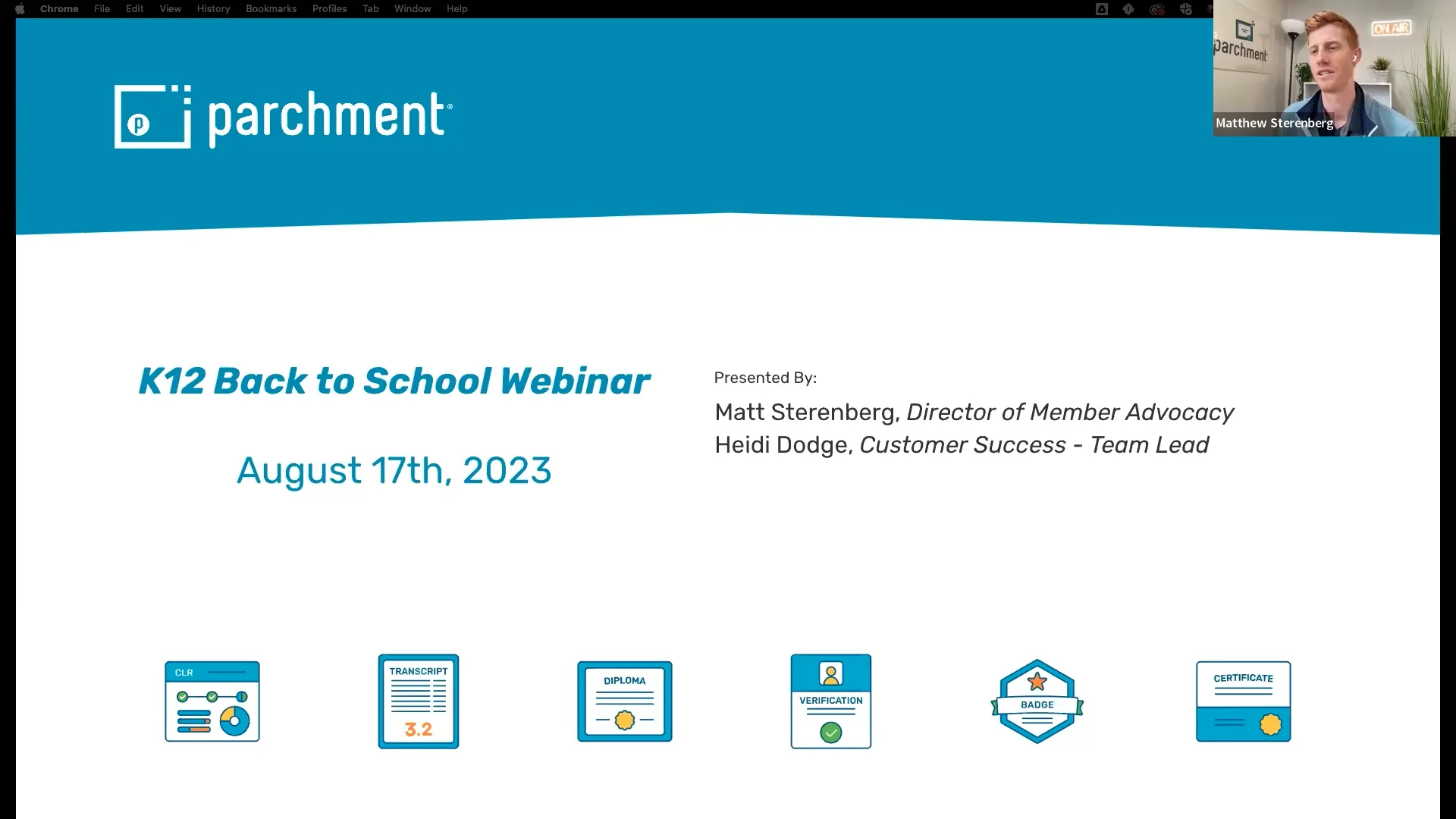 K12 Back to School Success Webinar (2023) on Vimeo