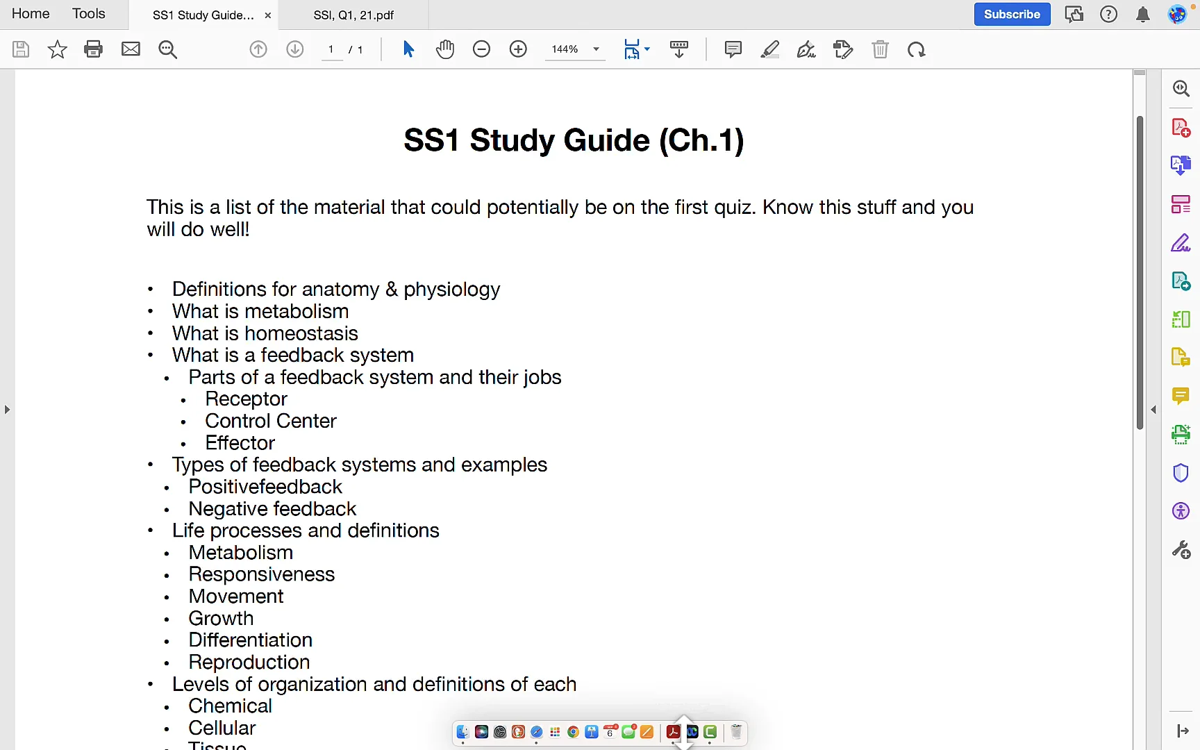 SS1, Ch.1 Study Guide