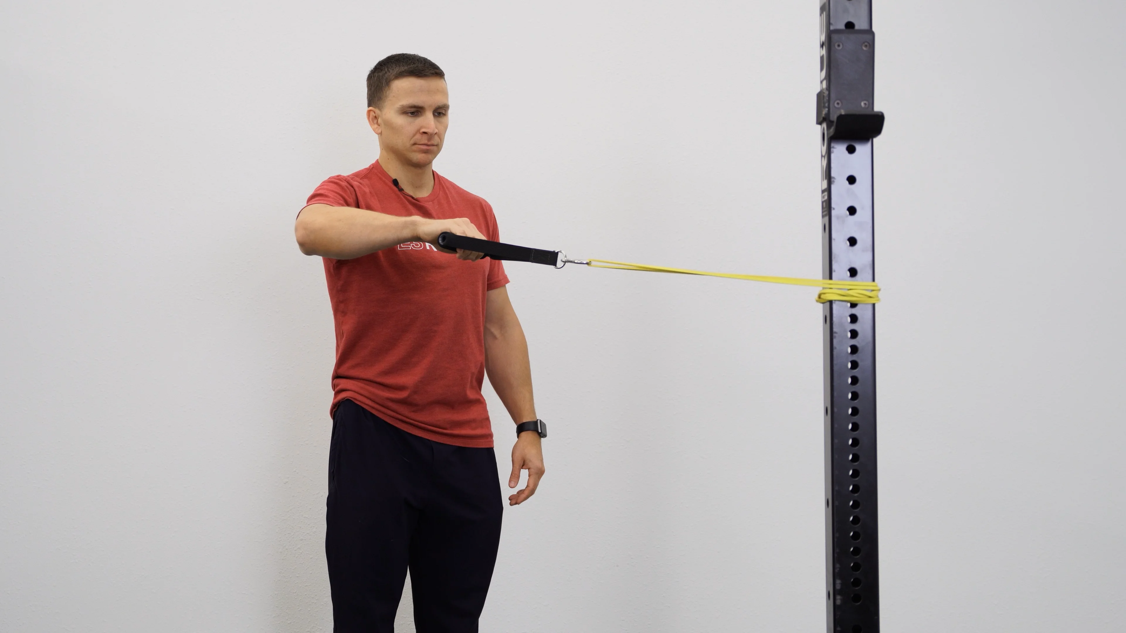 Standing 90/90 External Rotation with Band or Cable (Demo)