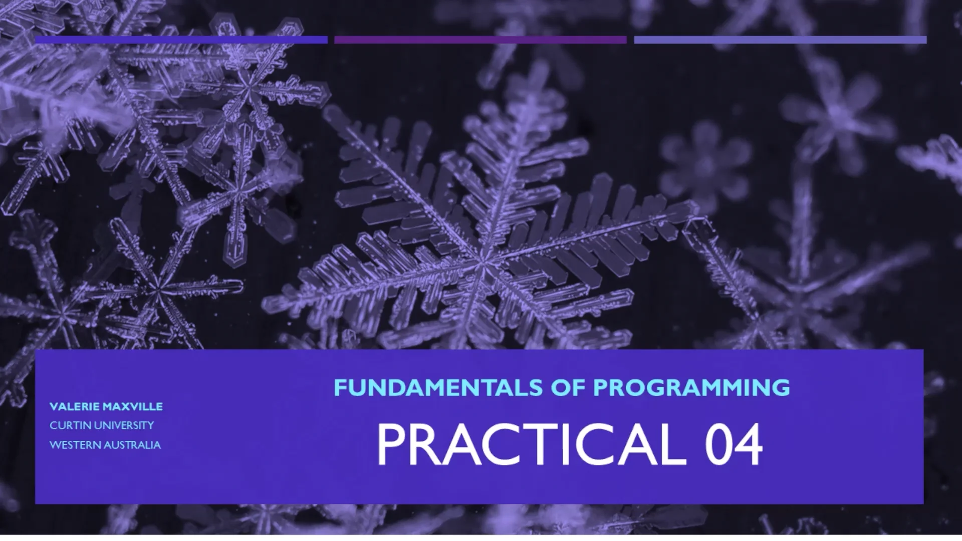 Practical 04 Walkthrough