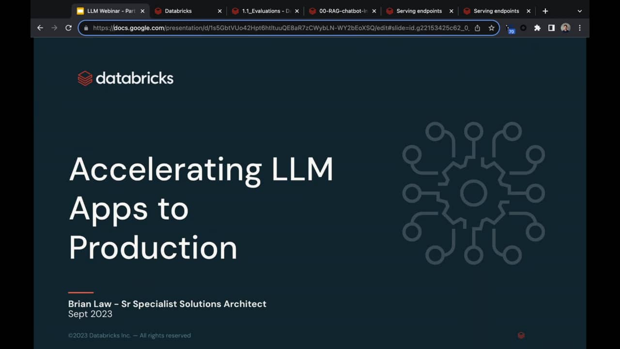 LLM Fundamentals Part 2 - Accelerating LLM Apps to Production on Vimeo