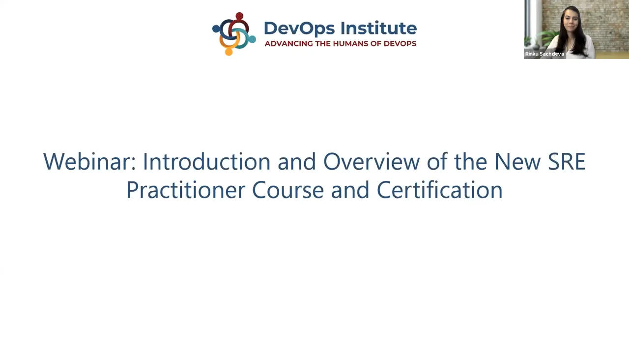 webinar__intro_and_overview_of_new_sre_practitioner_course_and_certification (720p) on Vimeo