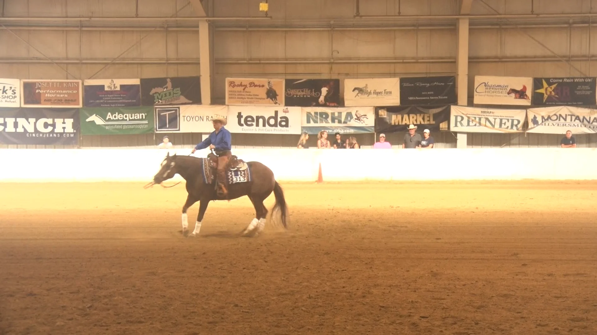 EPRHA Reining Thunder NA Championships - 09823 NP Frances Simmons on ...