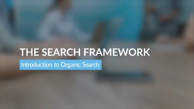 The Search Framework on Vimeo