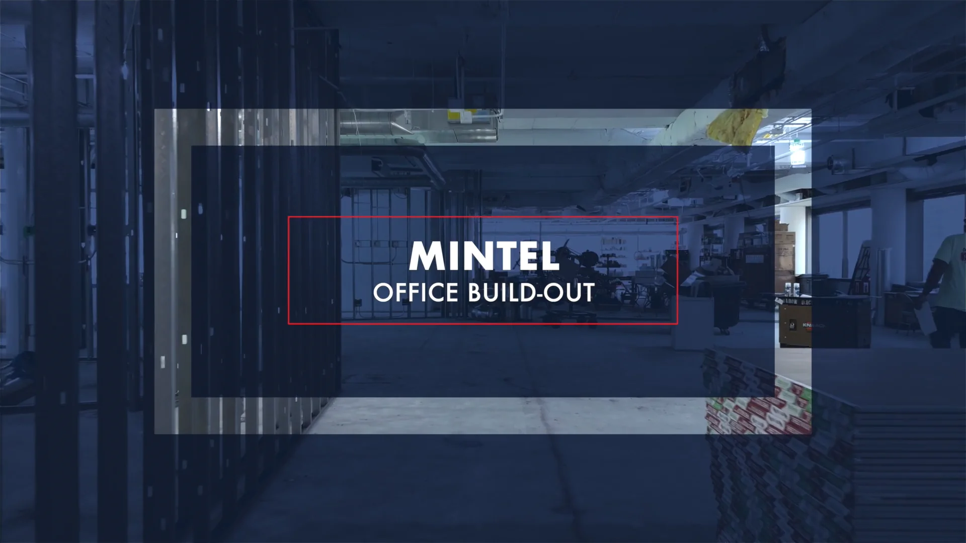 Mintel Office Build-Out | September Update on Vimeo