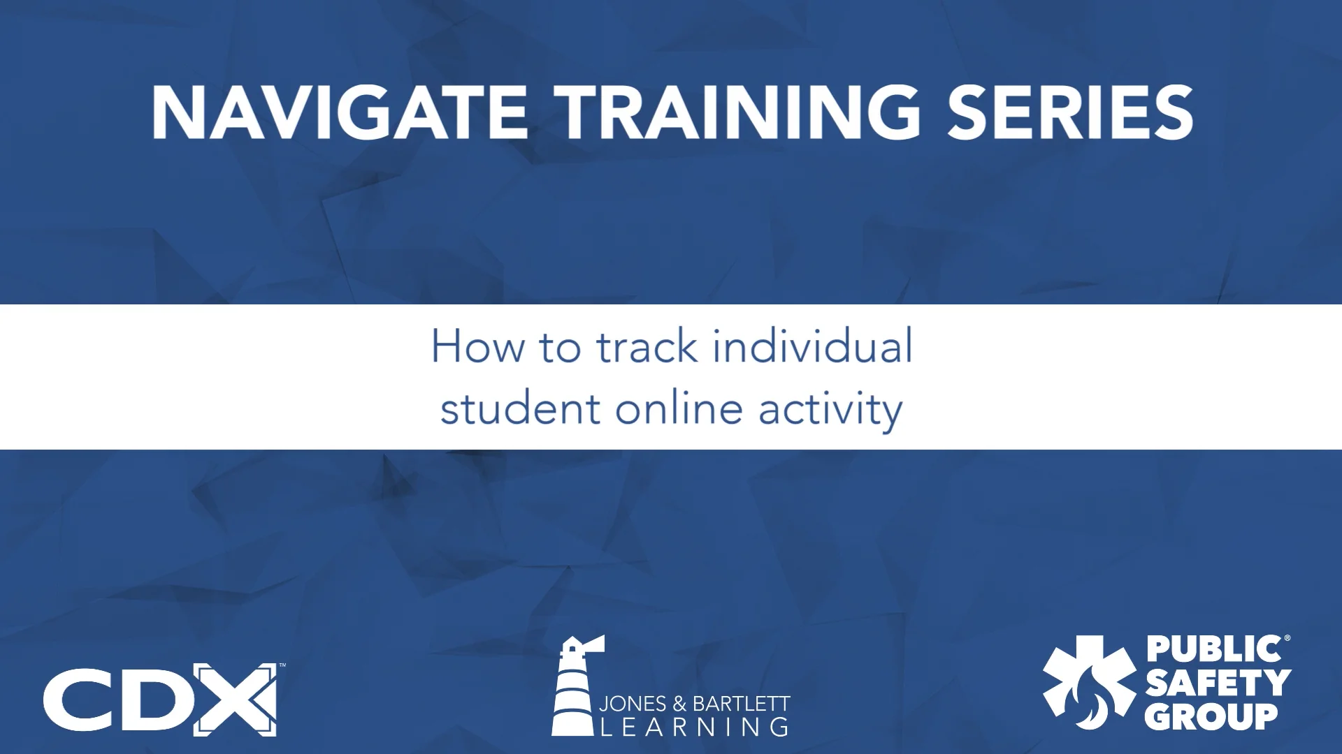 How individual student online activity on Vimeo