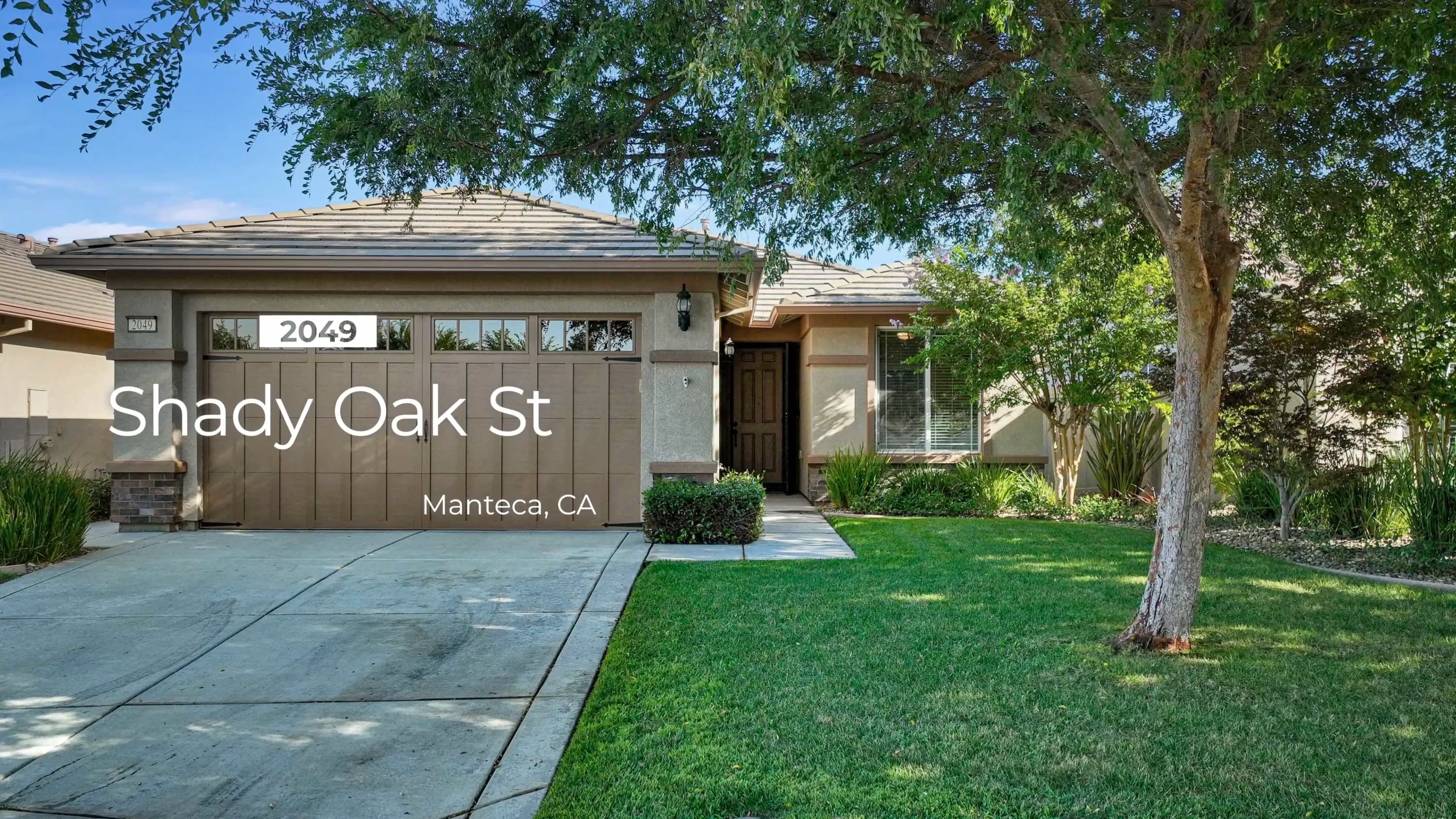 2049 Shady Oak St Manteca, CA on Vimeo