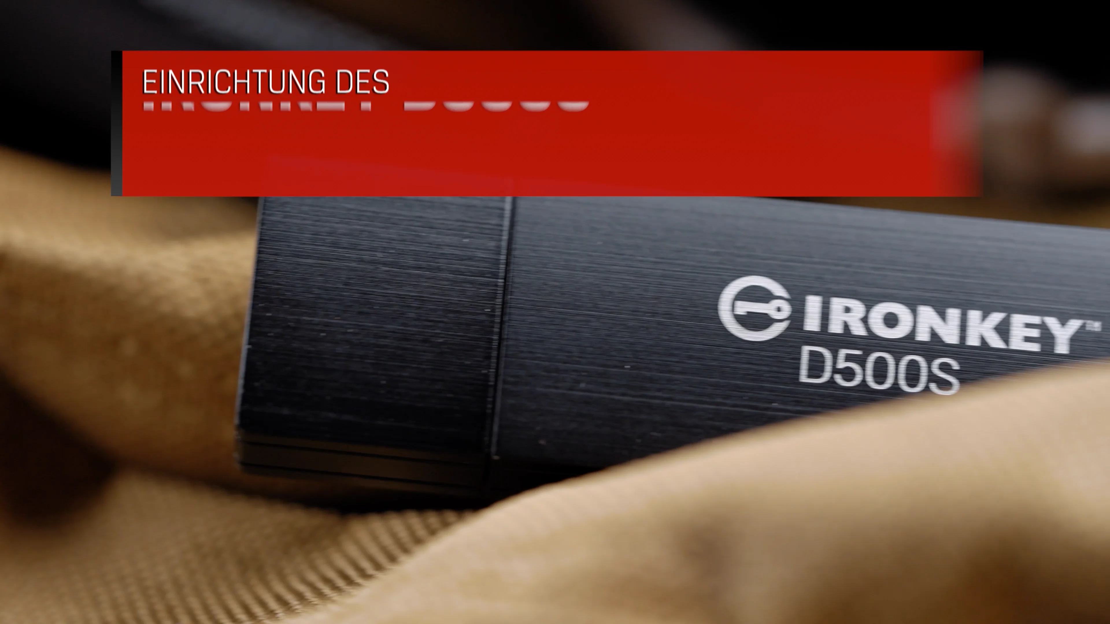 KTC Ironkey D500S Simple Setup DE on Vimeo