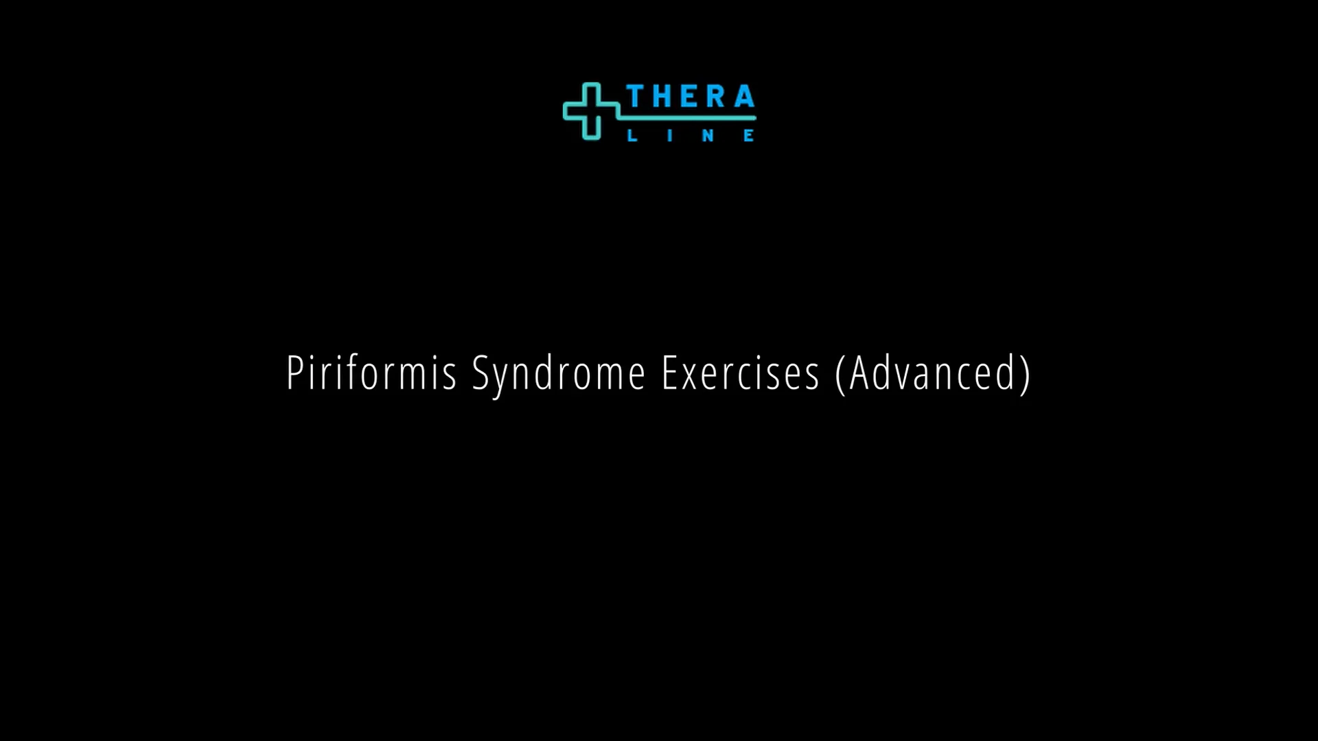 Piriformis Syndrome Exercises (Advanced) on Vimeo