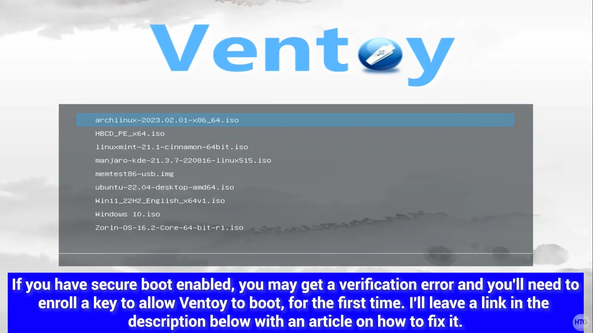 Multi-Bootable USB - How To Boot Multiple ISO Files with Ventoy
