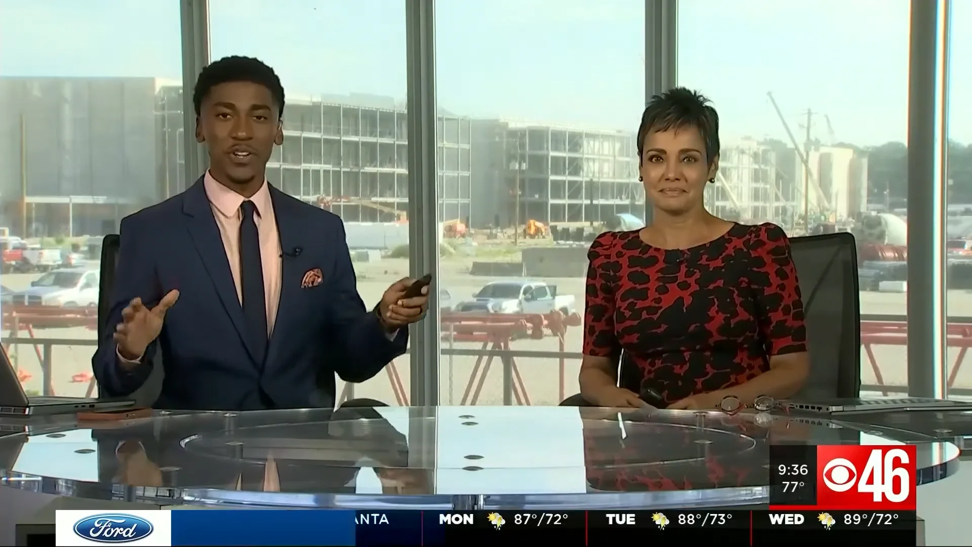 WGCL-TV CBS46 Atlanta temporarily moves to Assembly Atlanta. 8.8.2022 ...