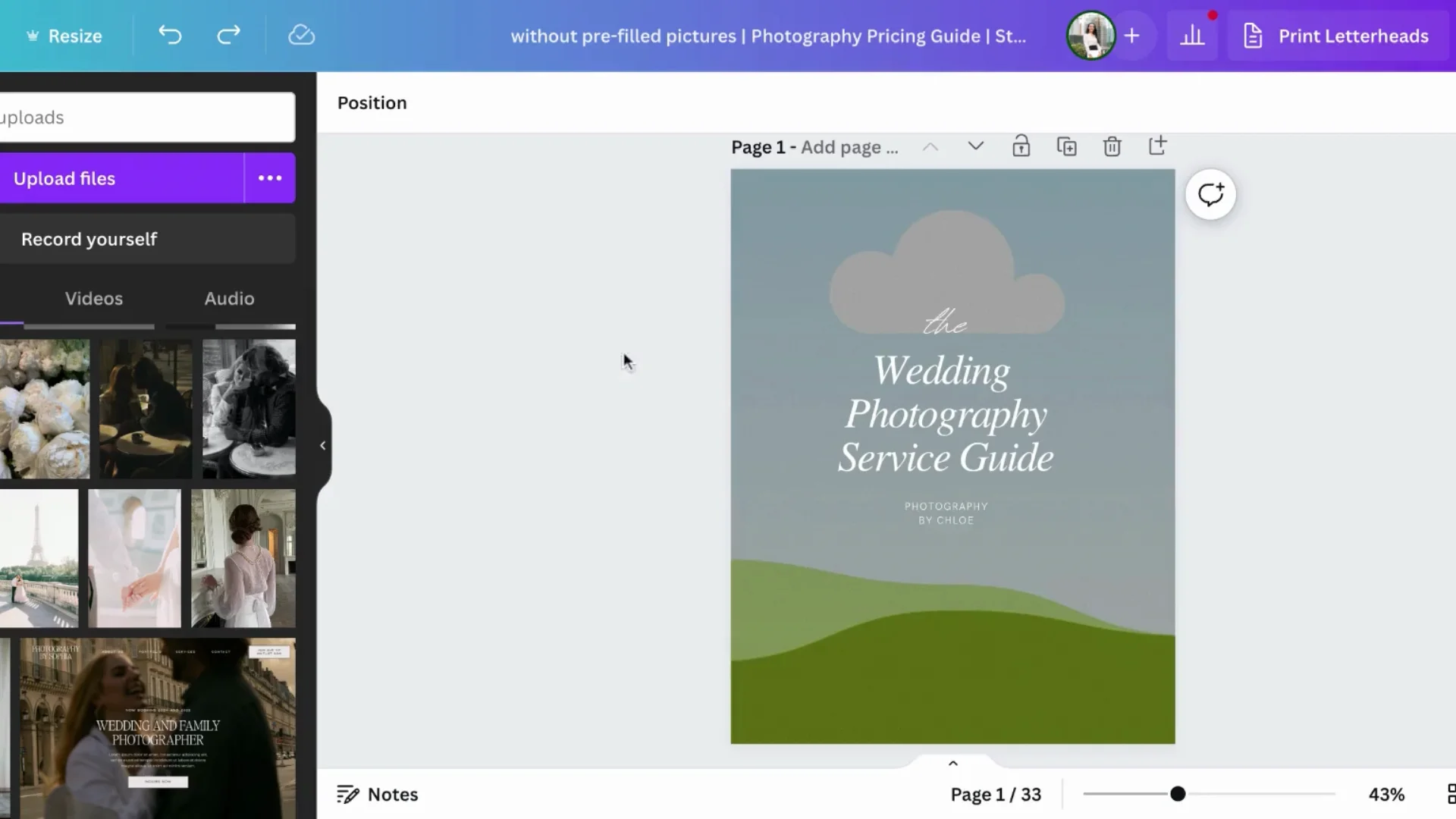 Changing pictures with dark overlay | Quick tutorial | Canva on Vimeo