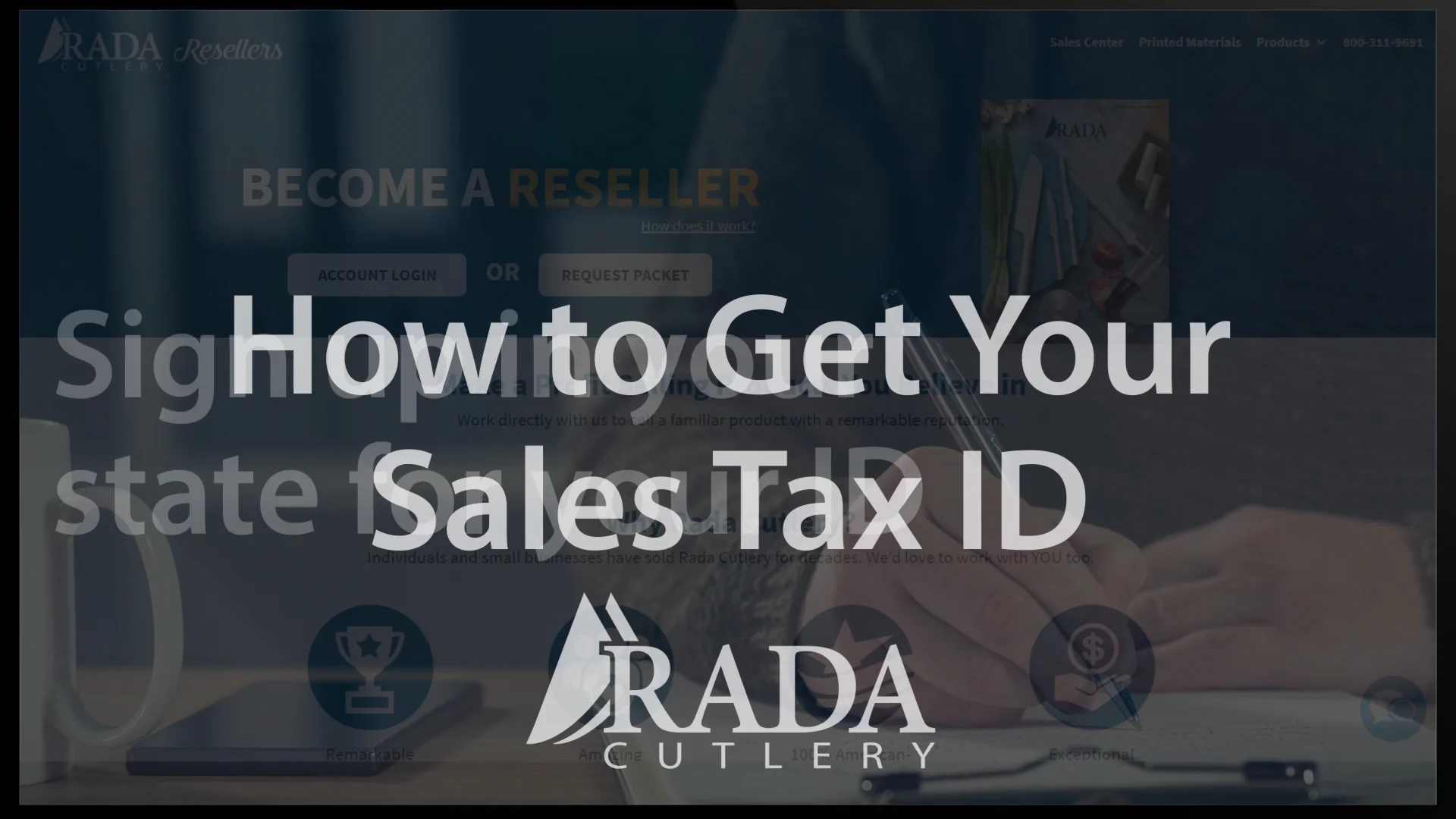 How to Get Your Sales Tax ID