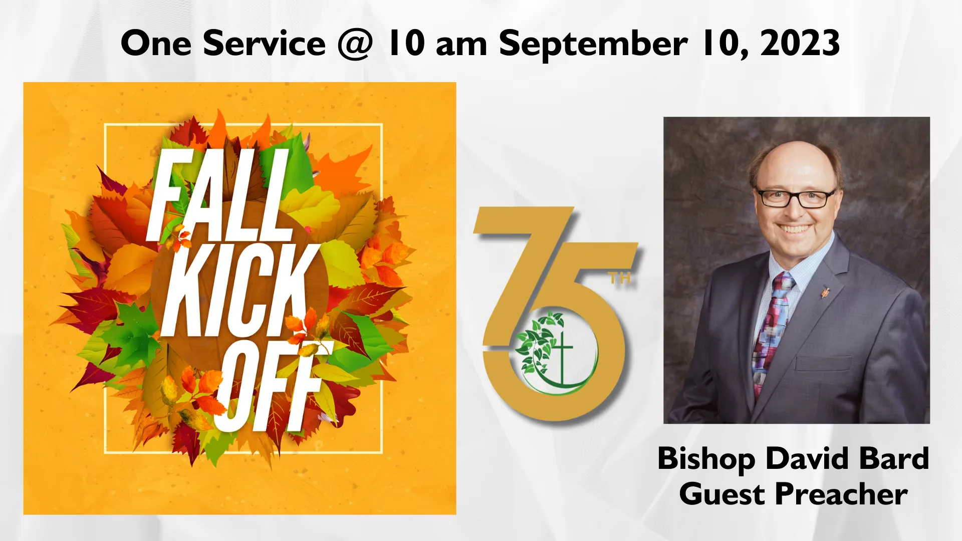 September 10, 2023 - ONE Worship Service with Bishop David Bard on Vimeo