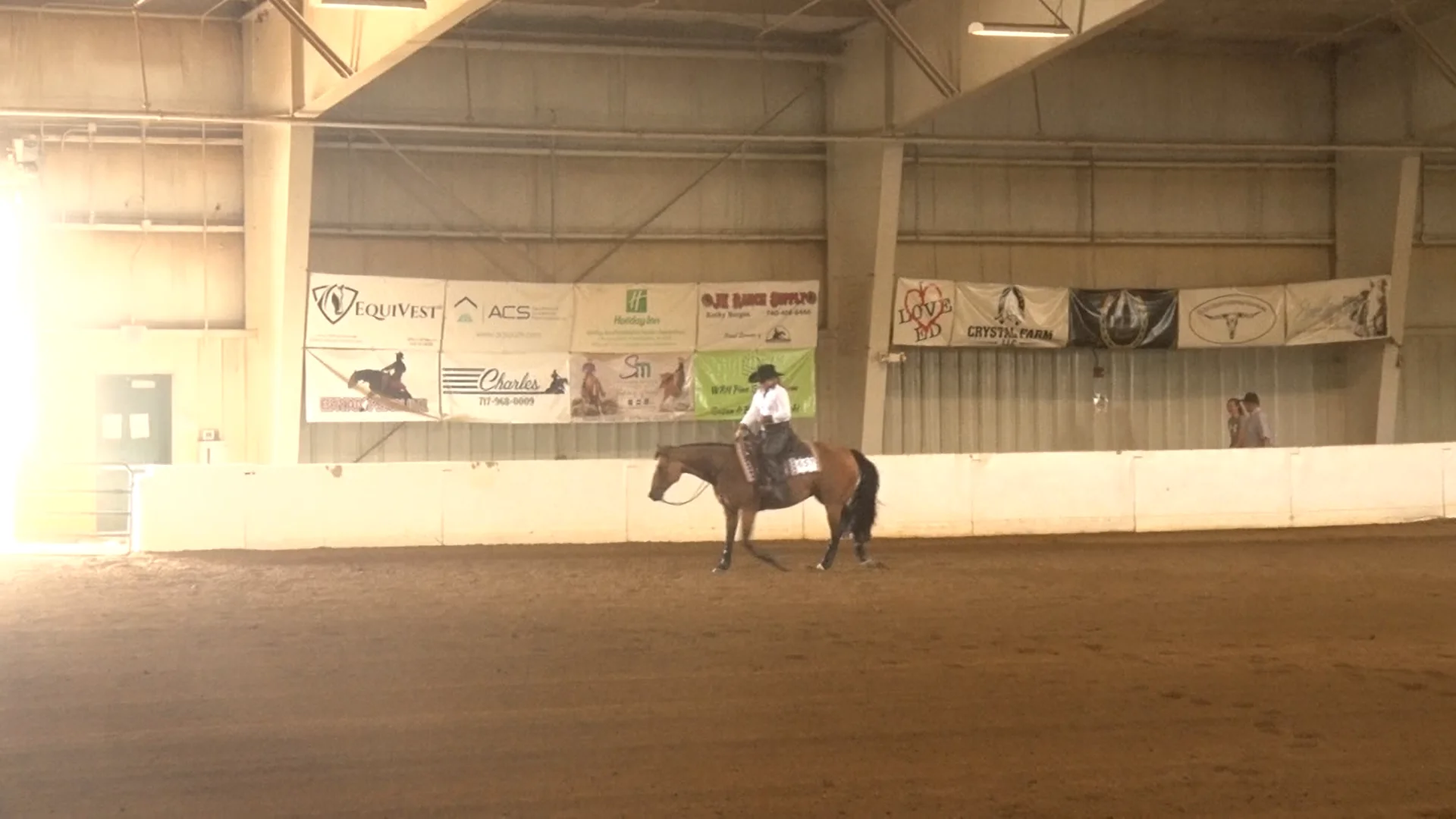 EPRHA Reining Thunder NA Championships - 091023 Green Vanessa Hird on ...