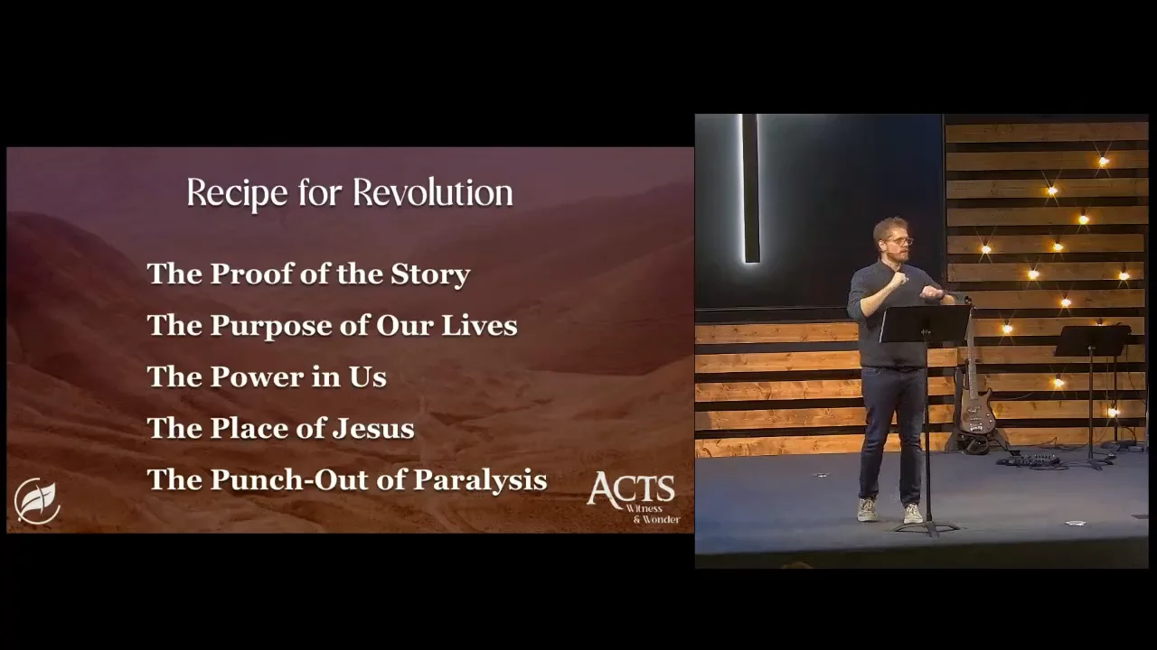 Sept 10, 2023 Sermon: Recipe for Revolution