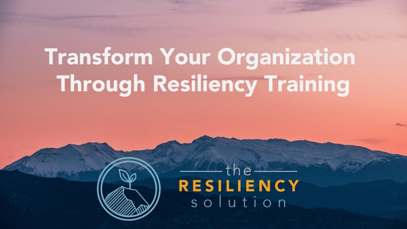 Resilience Videos - The Resiliency Solution