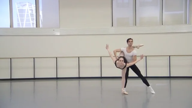 Excerpt of Bart Cook and Allegra Kent coaching Agon on Vimeo