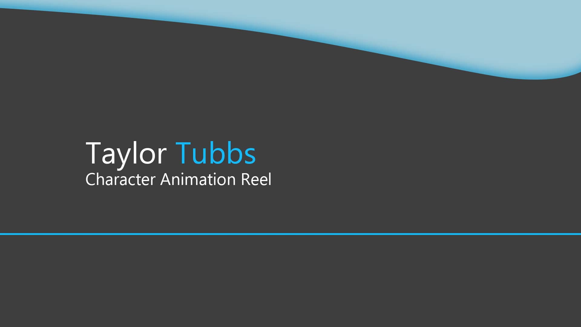 TaylorTubbs_DemoReel on Vimeo