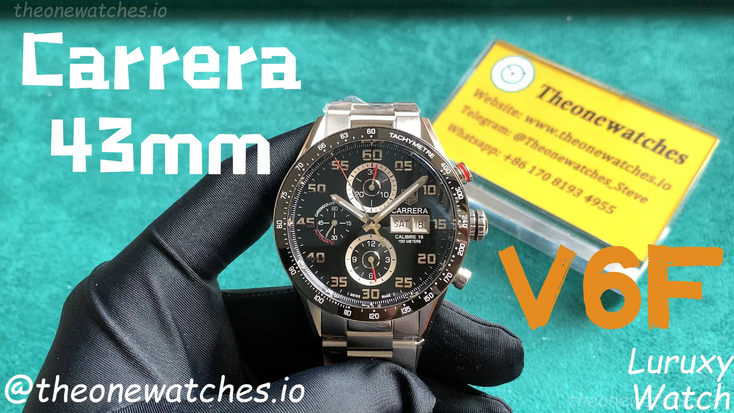 V6F Carrera 43mm Limited on Vimeo