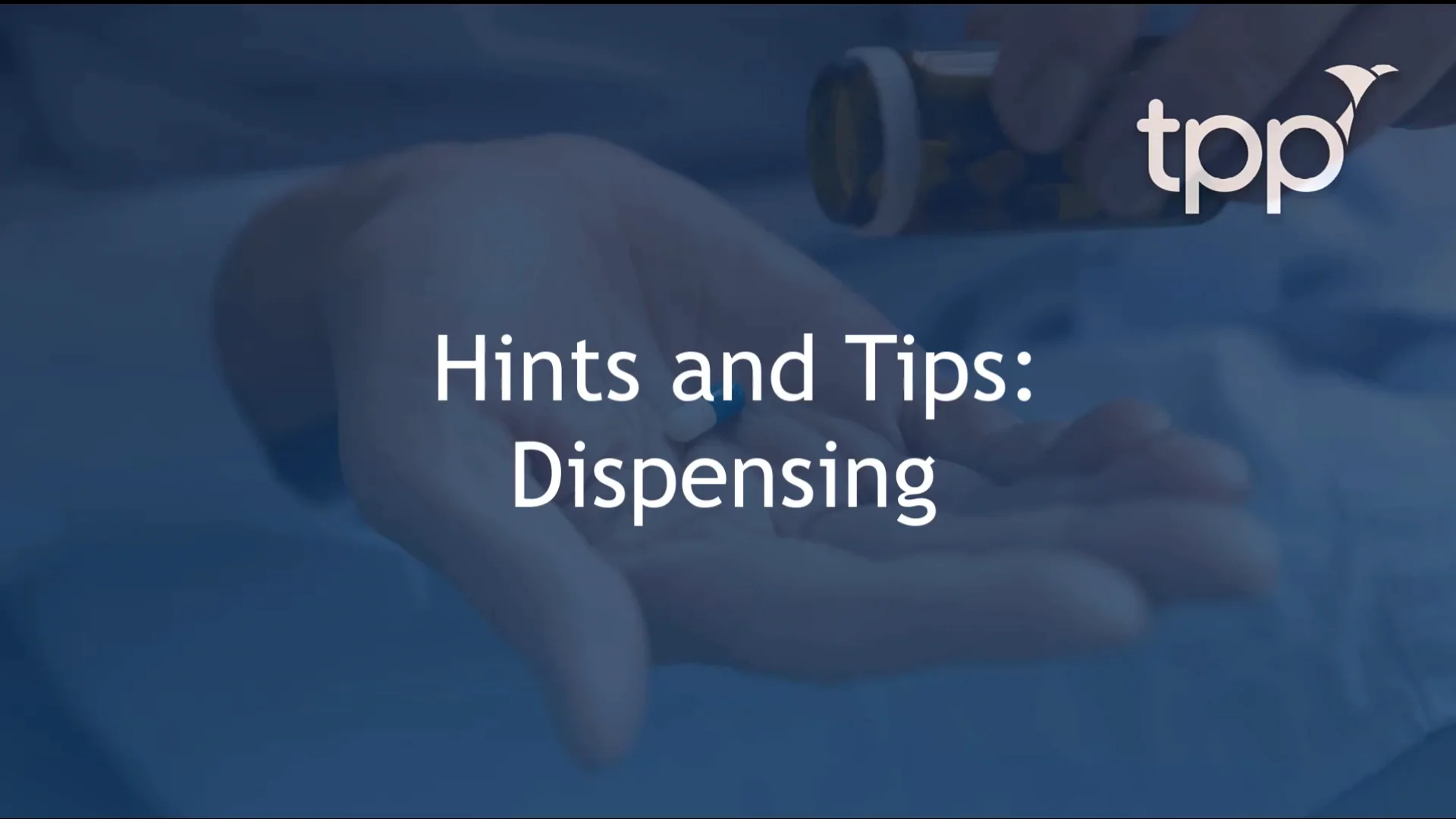 Hints and Tips - Dispensing on Vimeo