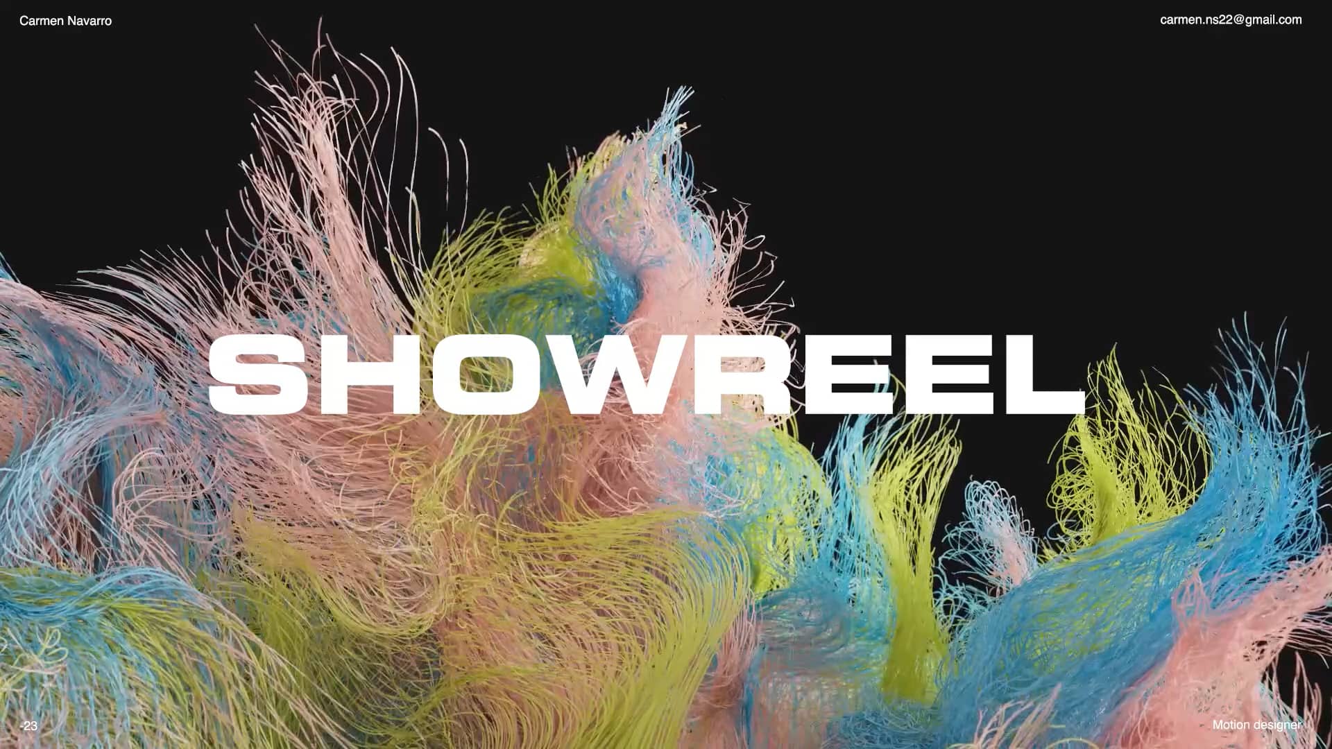 SHOWREEL 2023 on Vimeo
