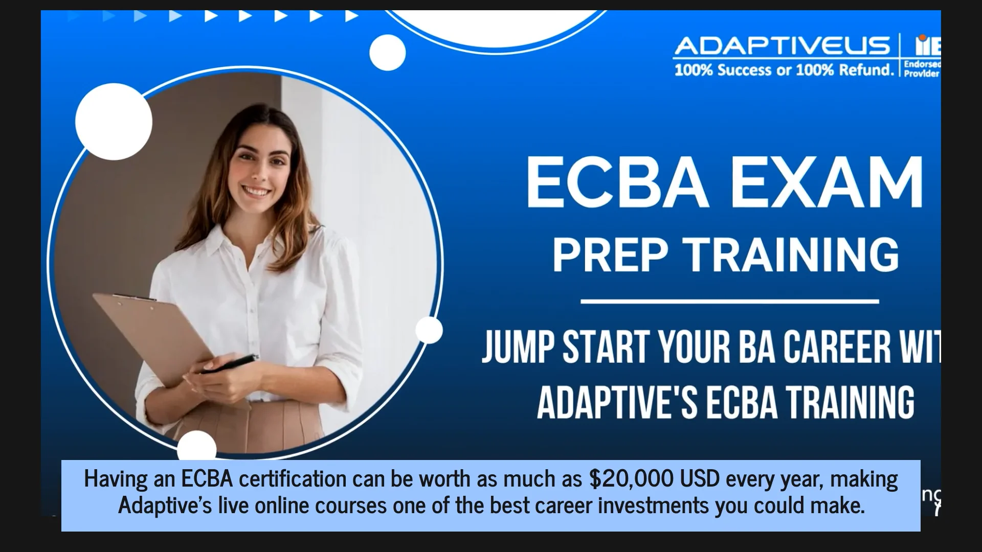 Get Instructor-Led ECBA Training At This BABOK-Based, IIBA-Endorsed ...