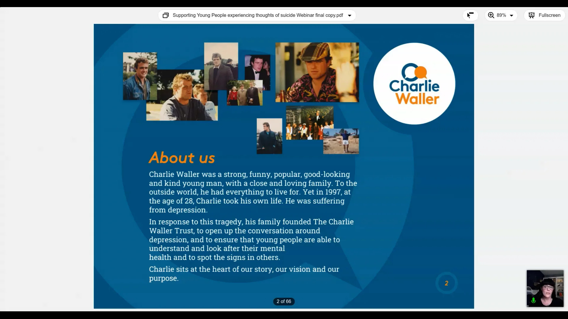 Supporting young people: Suicidal thoughts - Julie Castleman on Vimeo