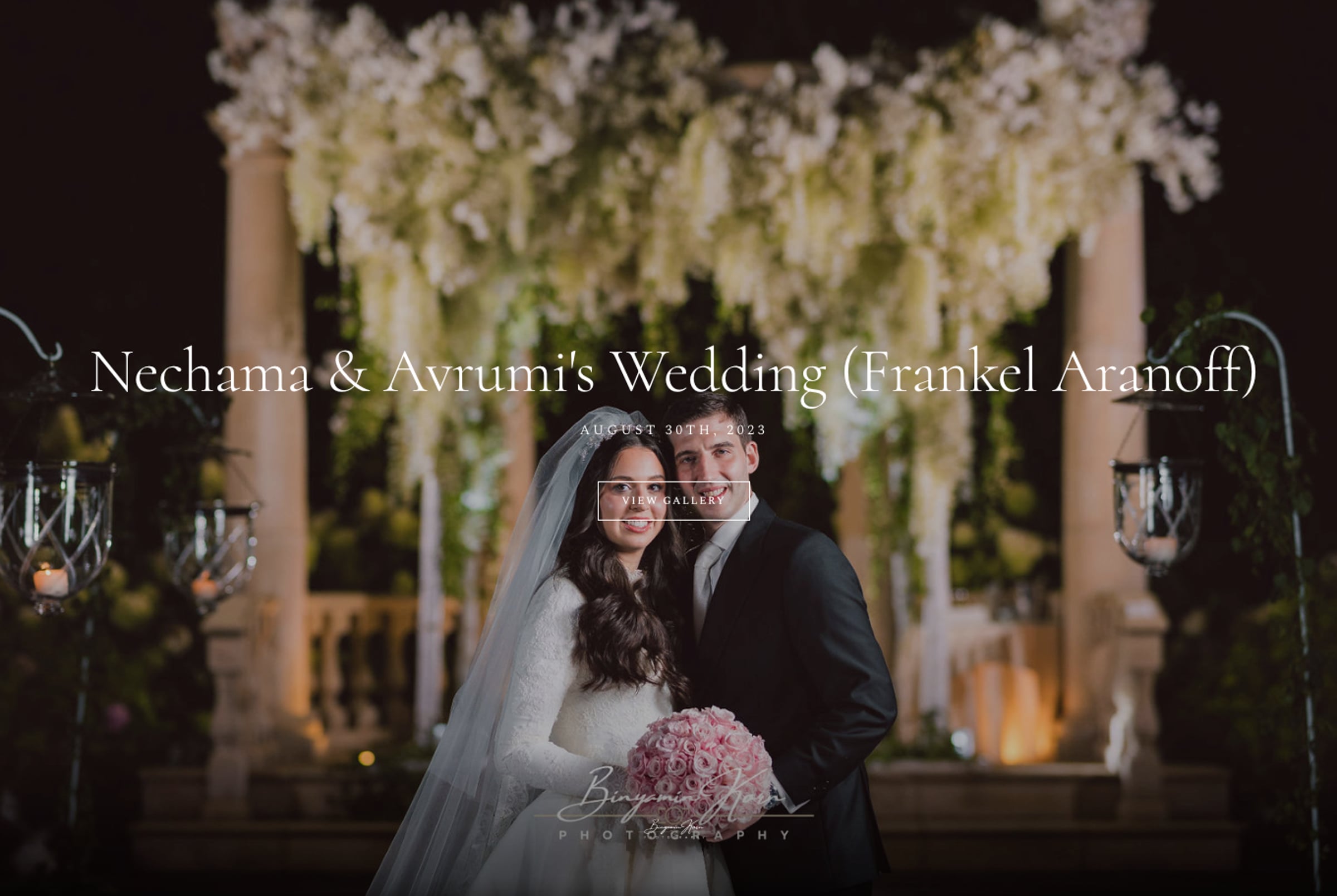 Nechama & Avrumi`s Cinematic Wedding Highlight Video - 08.30.23 A ...