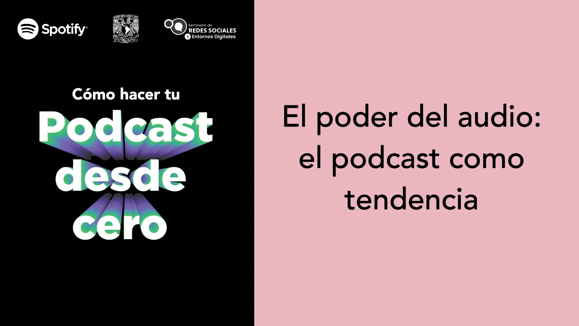 2-El poder del audio in Crea tu podcast on Vimeo