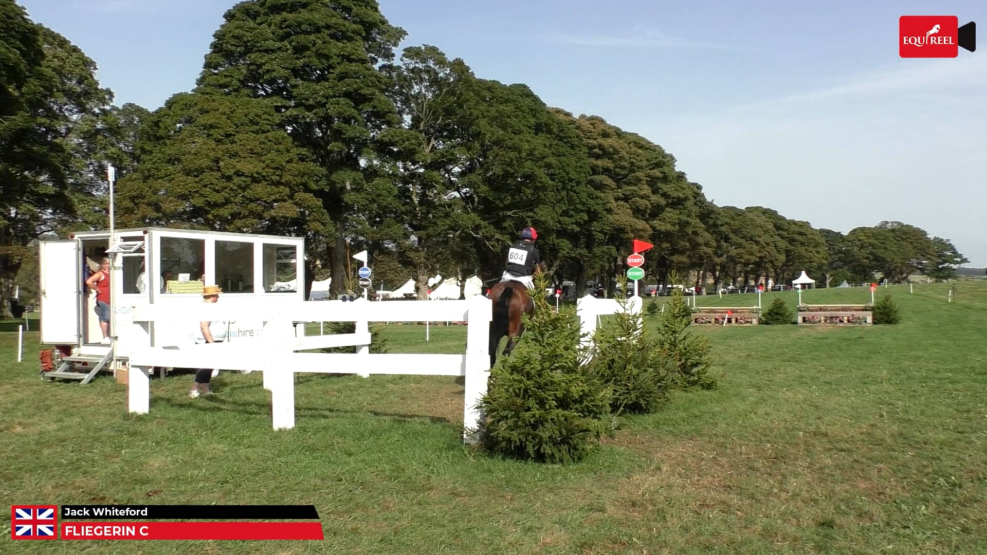EQUIREEL 604 Jack Whiteford & Fliegerin C at CORNBURY INTERNATIONAL ...