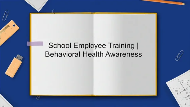 PCCD_Behavioral Health Awareness 5 minEnglish - PCCD_Behavioral Health Awareness_English on Vimeo