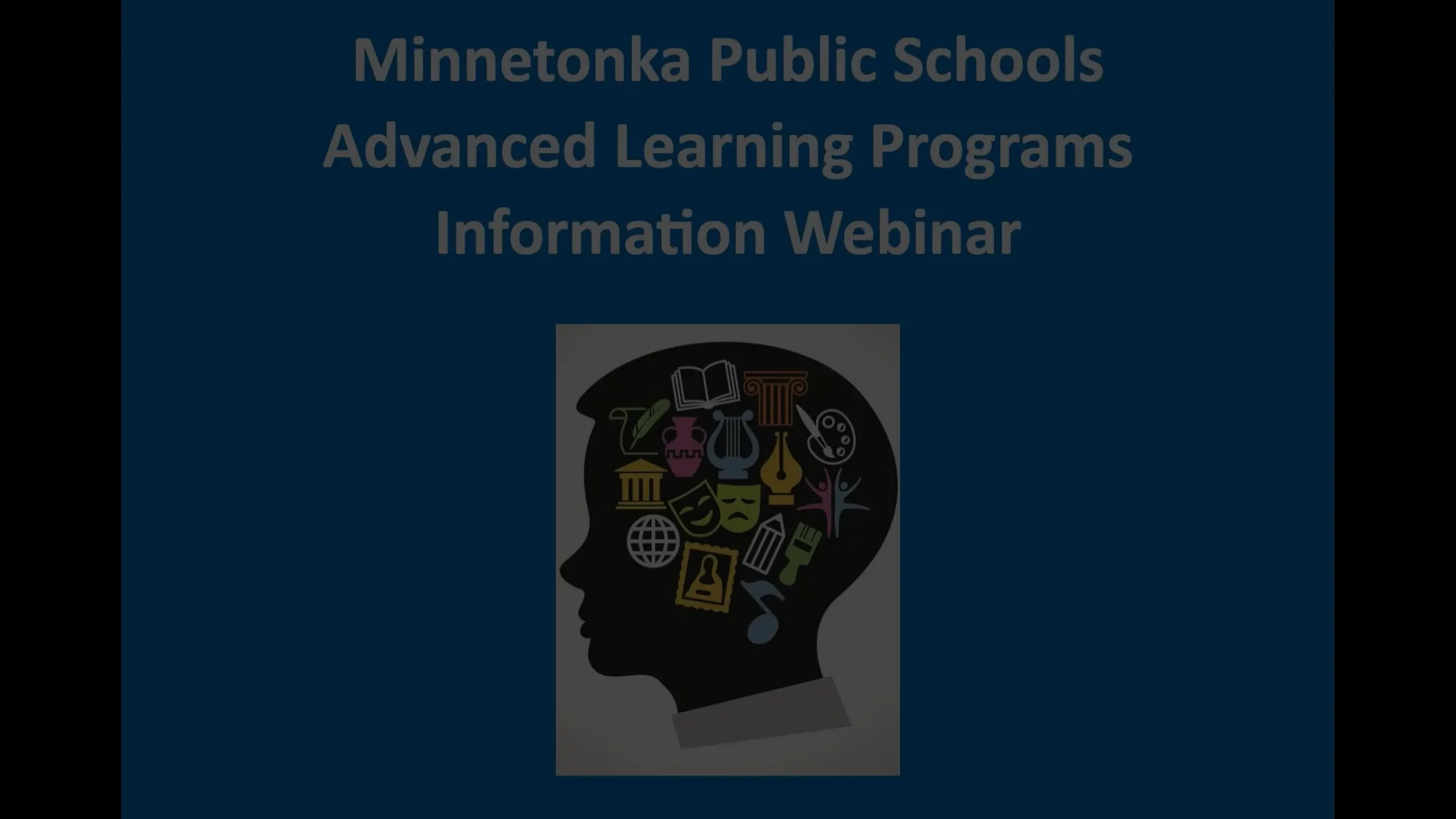 Advanced Learning Programs Information Webinar 2023 on Vimeo