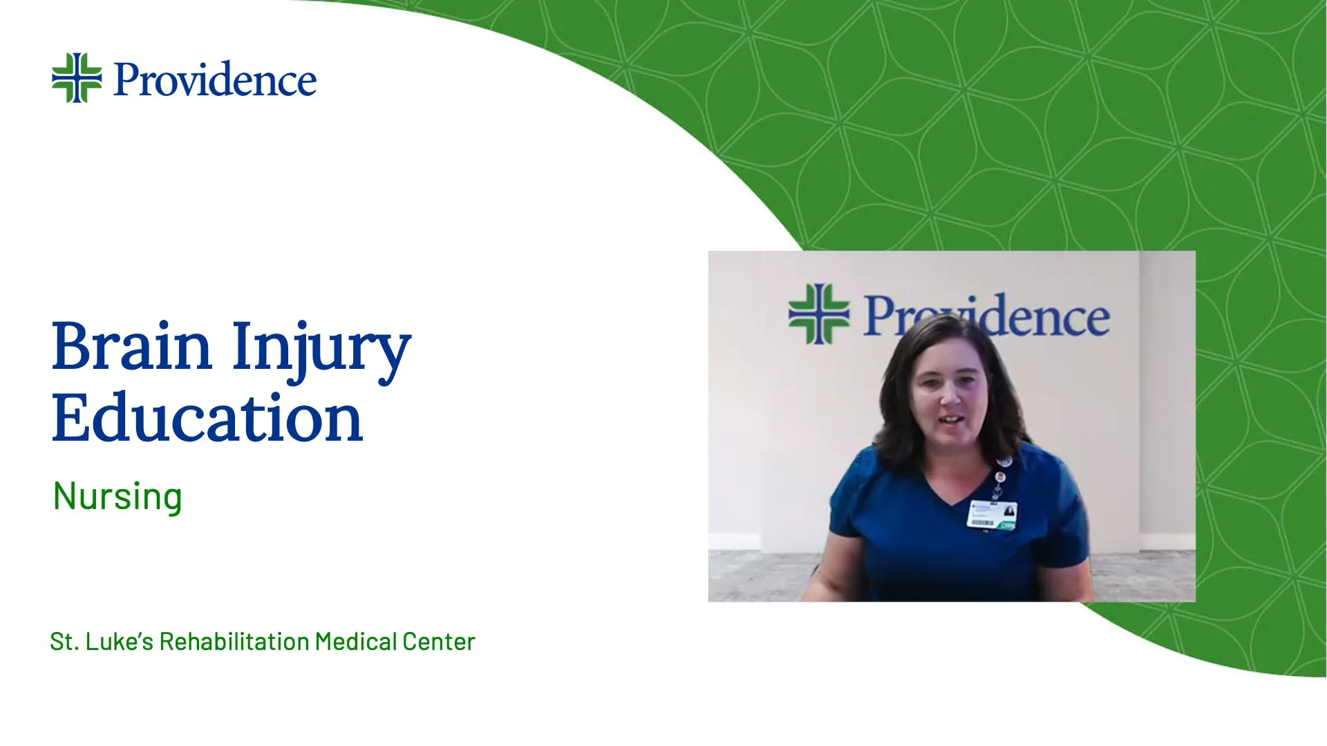 Brain Injury Education: Nursing on Vimeo