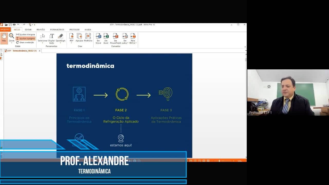 Termodinâmica Tec 21 - 06.09.2023 on Vimeo