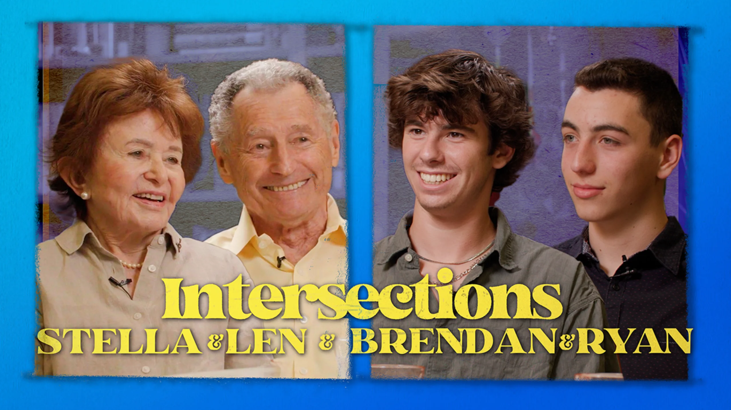 INTERSECTIONS: Episode 3 with Stella & Len Kleinrock and Ryan Karni and Brendan Messinger on Vimeo
