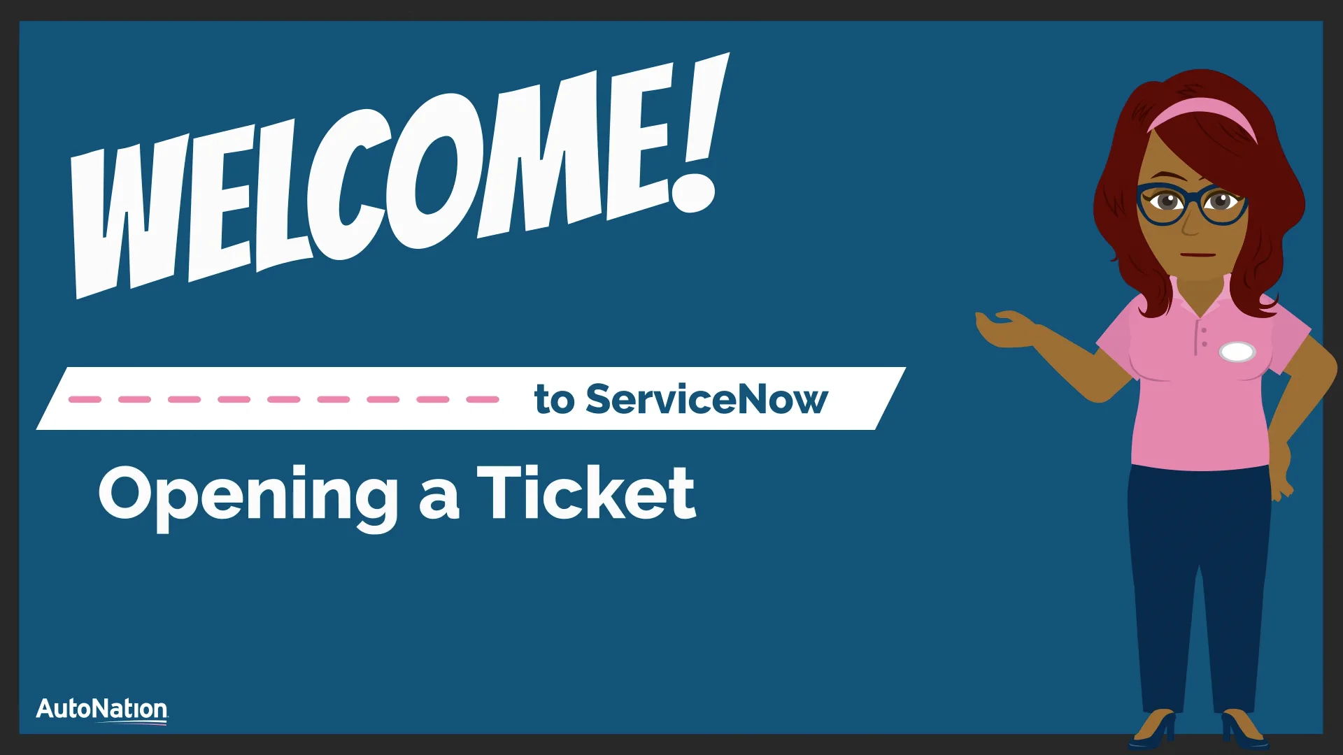 ServiceNow - Opening a Ticket on Vimeo
