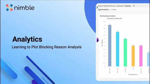 Learn to Plot Blocking Reason Analysis using Nimble Analytics on Vimeo
