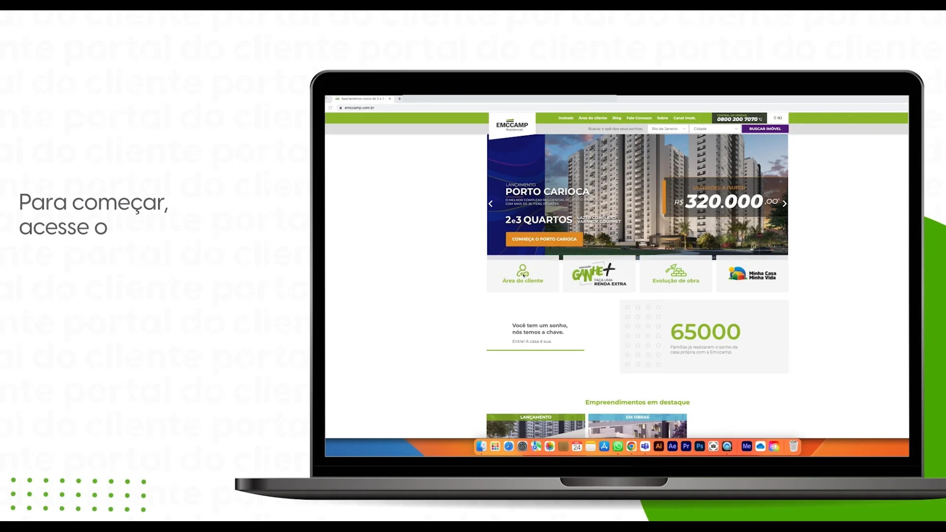 Tutorial Portal do Cliente - Emccamp