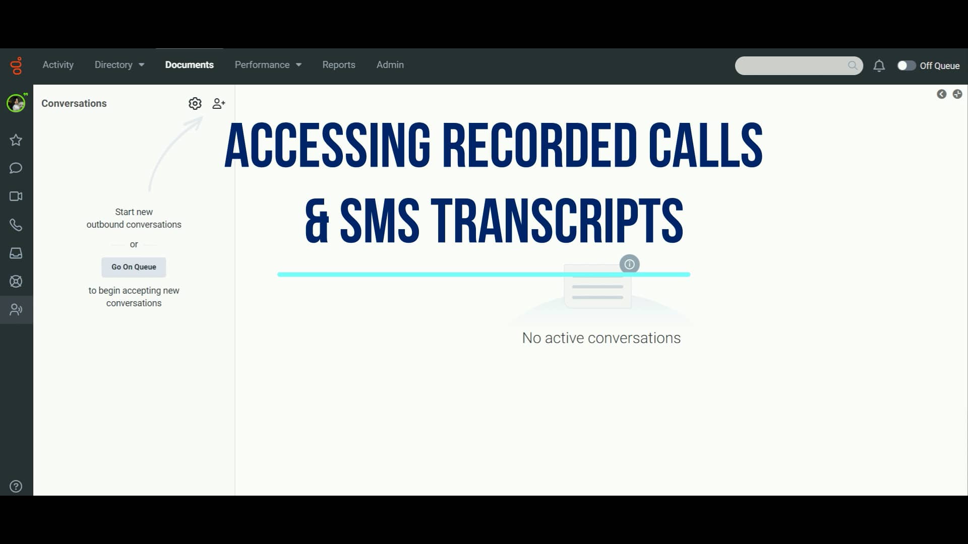 Accessing Calls and Transcripts on Genesys Cloud on Vimeo
