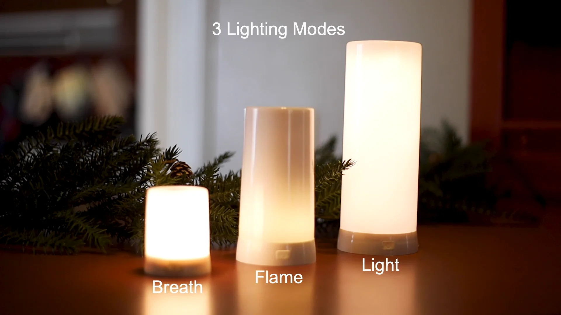 Fia Flame Led Candle