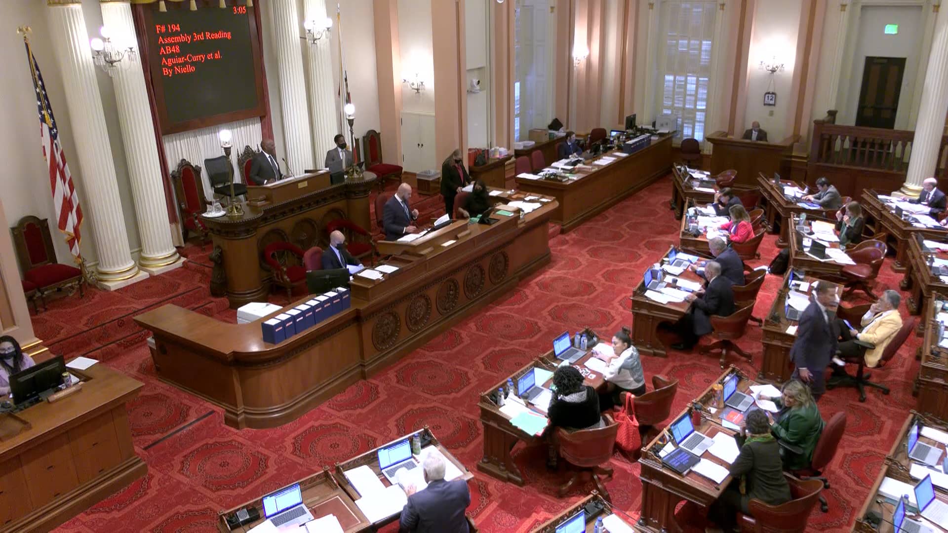 Senator Niello presents AB 48 on Vimeo