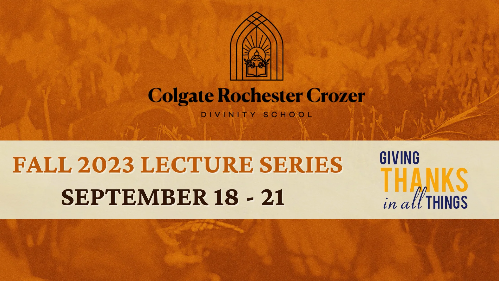 CRCDS Fall Lecture 2023 Series