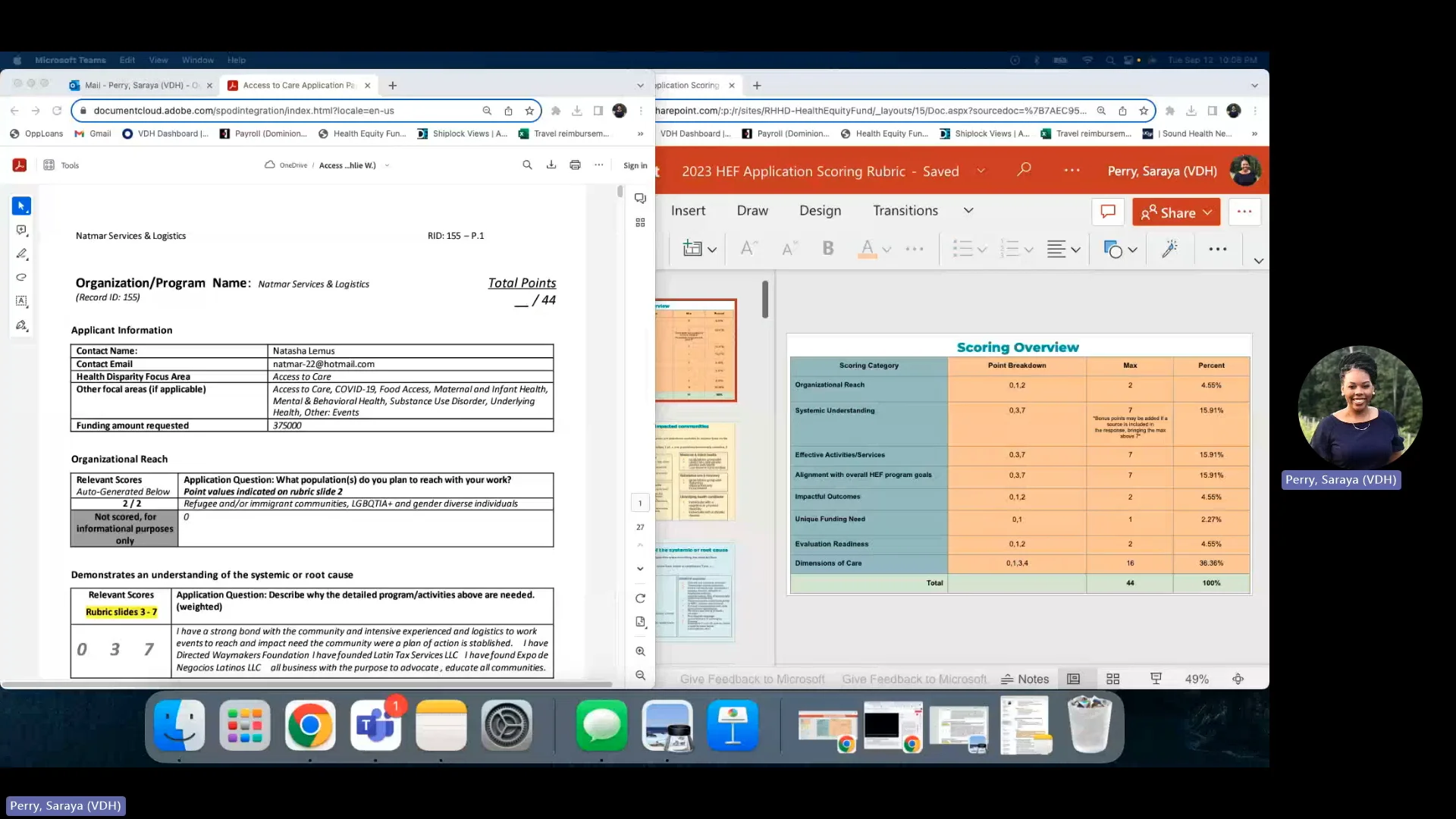 HEF Application Scoring Tutorial on Vimeo