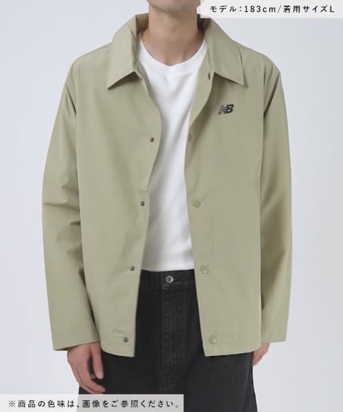 New Balance(ニューバランス)】Essentials コーチジャケット New Balance(ニューバランス)】Essentials コーチジャケット