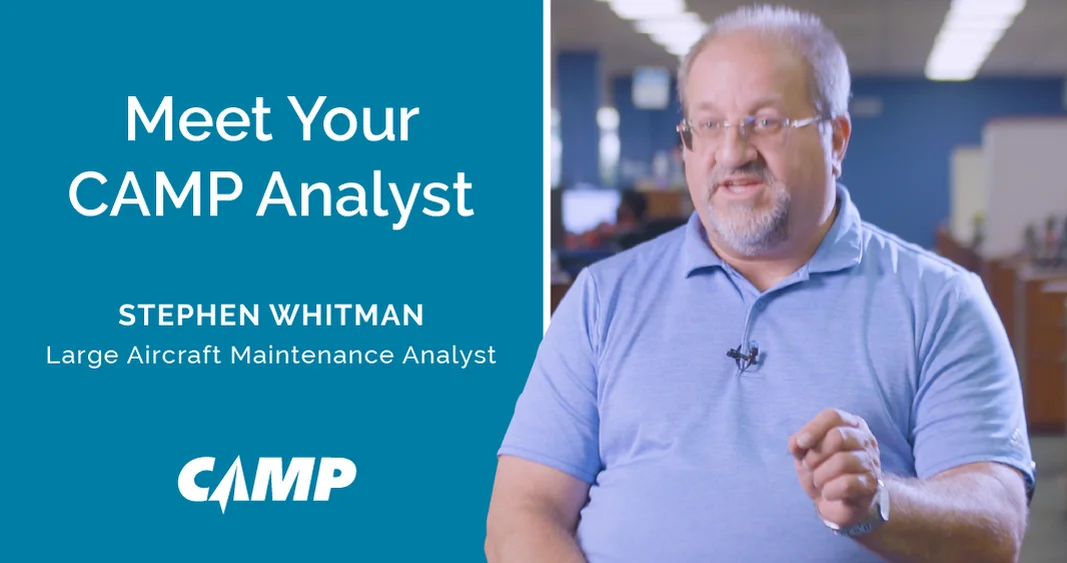 Steven Whitman - Large Aircraft Maintenance Analyst on Vimeo