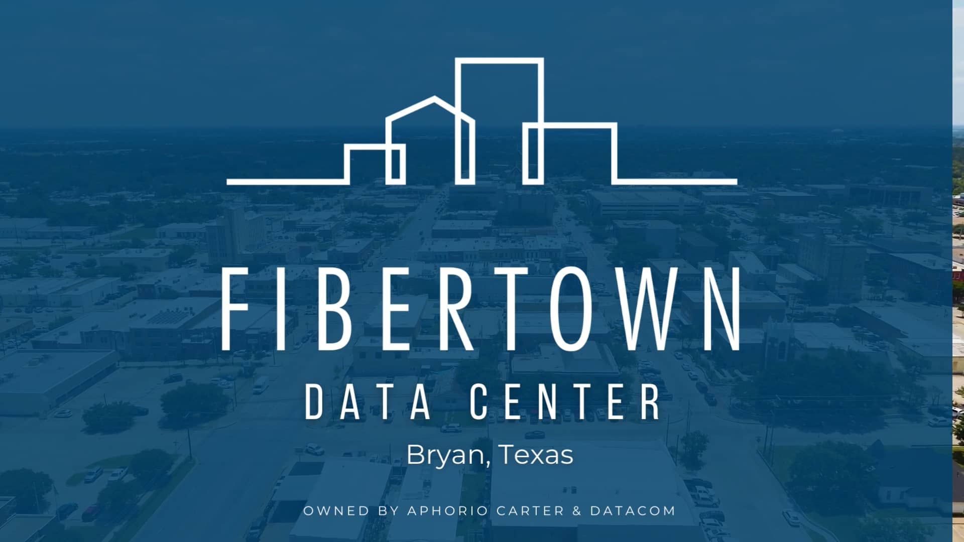 Aphorio Carter - Fibertown Data Center on Vimeo