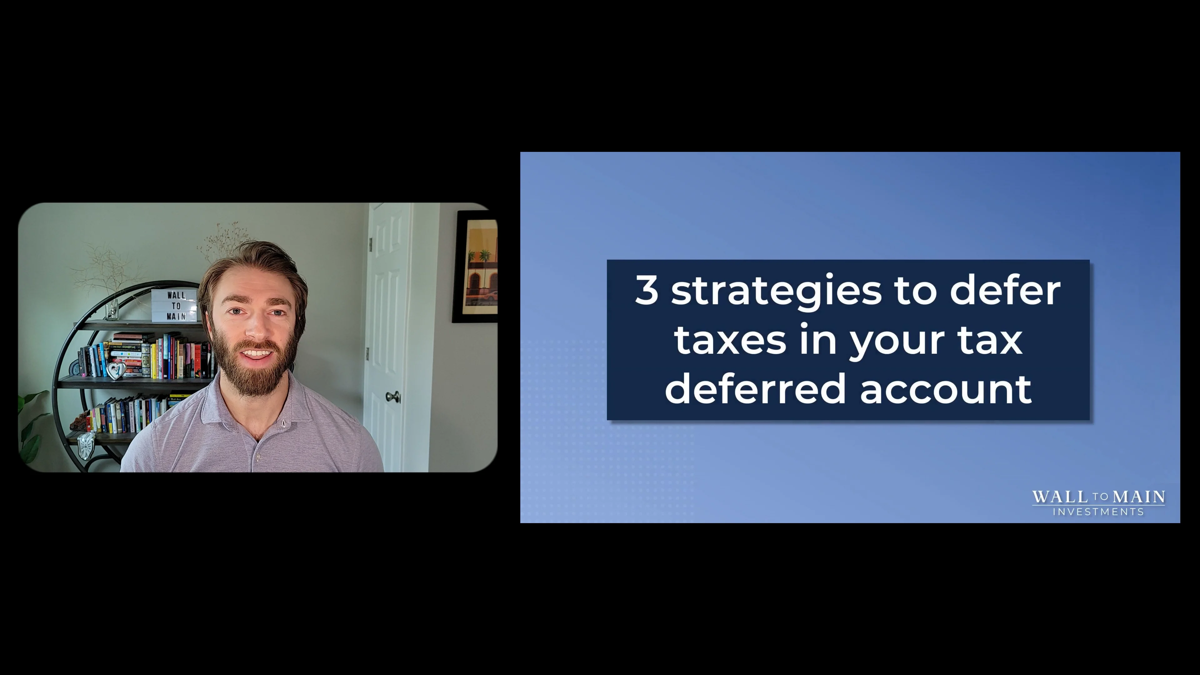 3 strategies to defer taxes in your tax deferred account on Vimeo